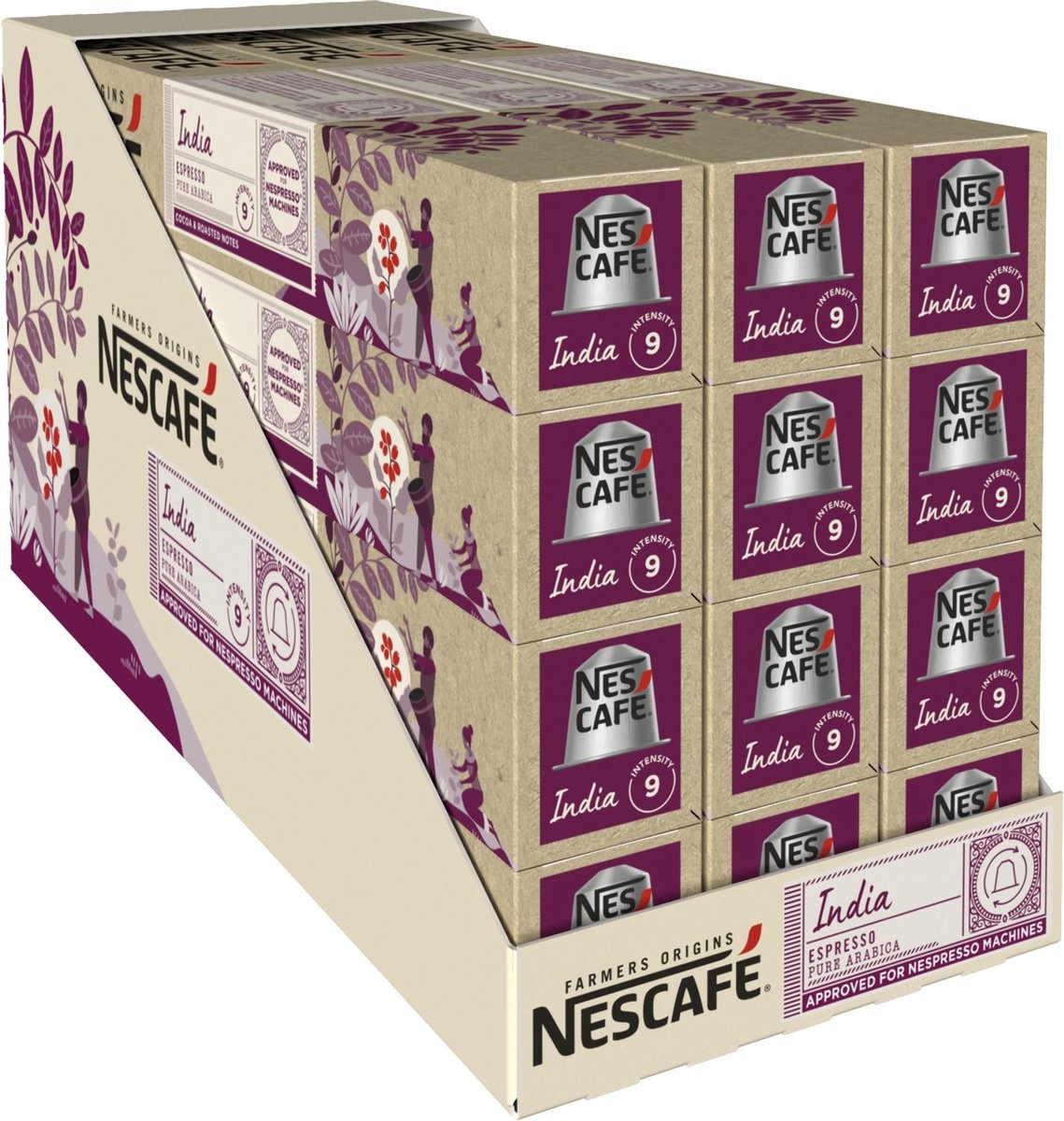 Nescafe India Espresso 12x10 cups - Koffiezone