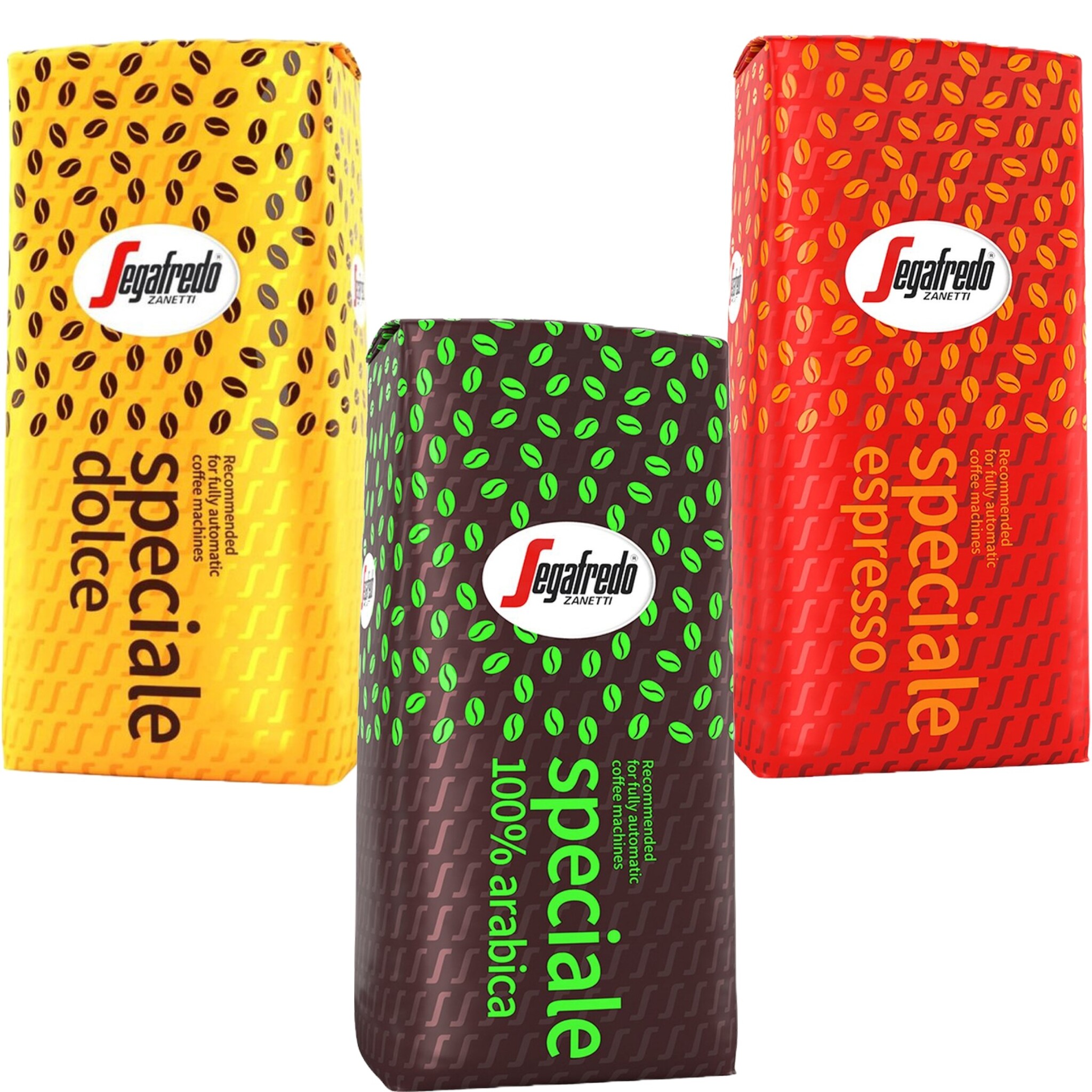 Segafredo Special tasting pack coffee beans