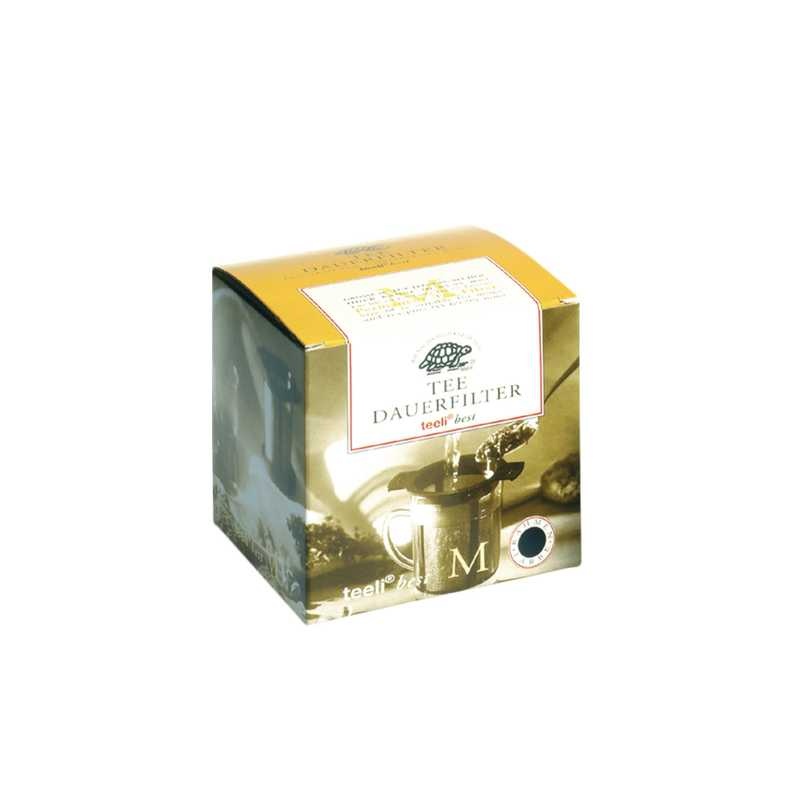 Teeli TOP permanent tea or coffee filter stainless steel and plastic w