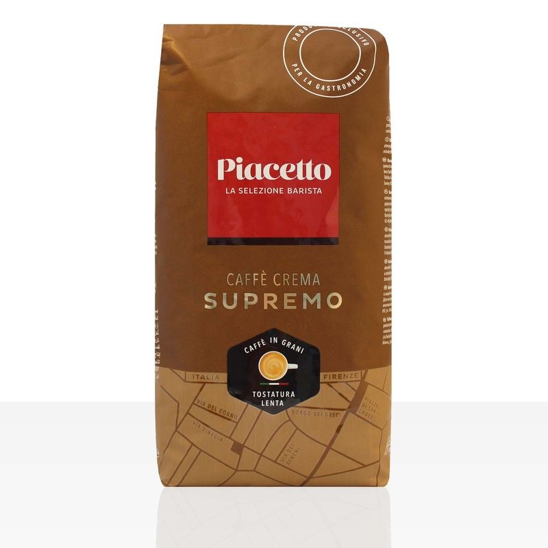 Piacetto Caffe Crema Supremo beans 1kg