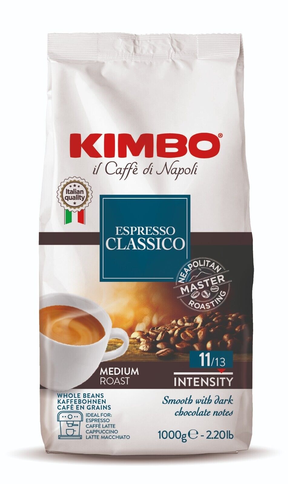 Kimbo Espresso classico bonen 6x1 kg - Koffiezone