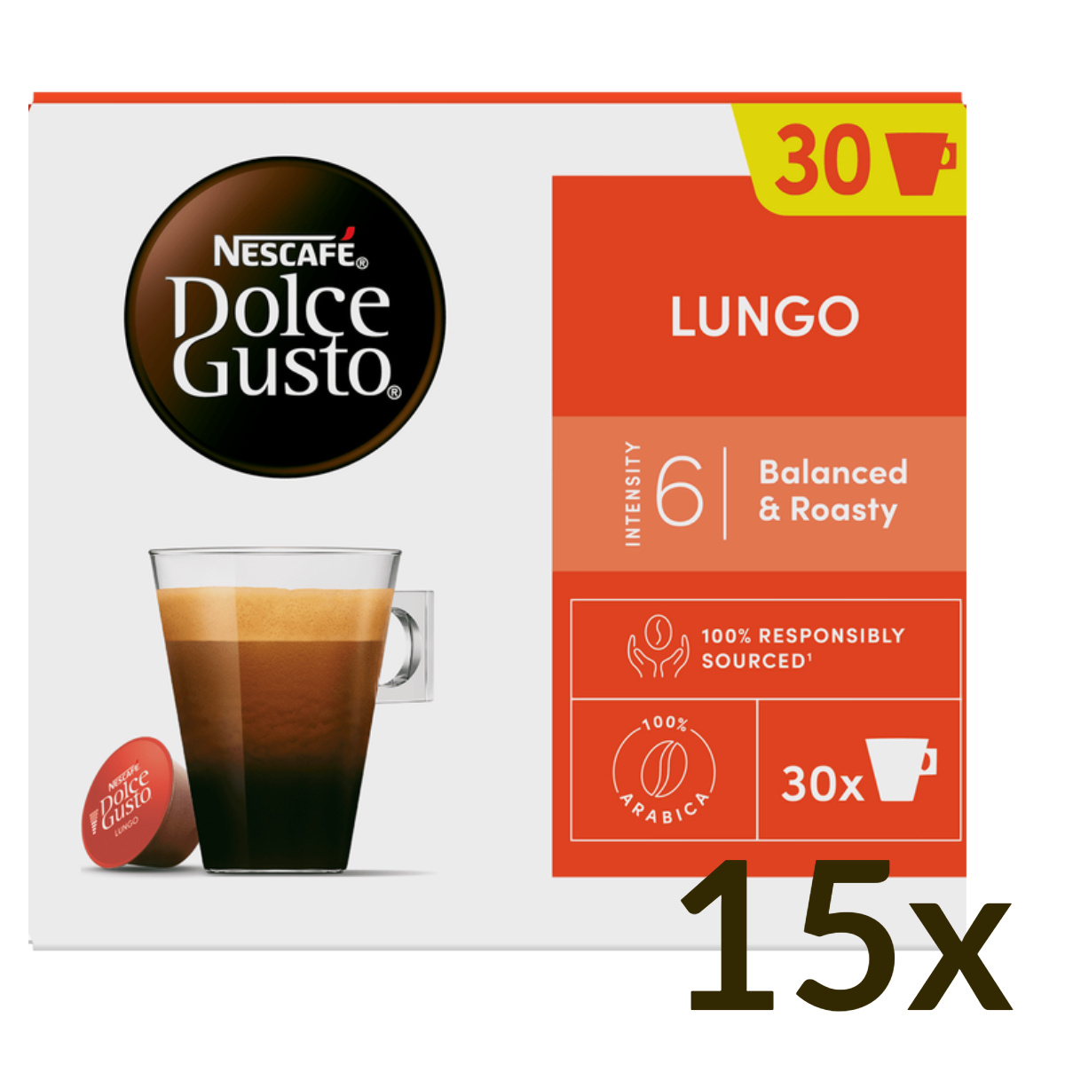 Dolce Gusto Lungo XL pack 450 cups