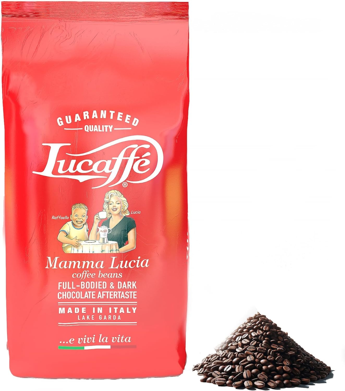 Lucaffé Mamma Lucia beans 1kg