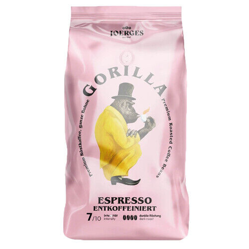 Gorilla Decaffeinated coffee beans 1kg