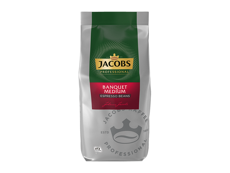Jacobs Professional Banquet Medium Espresso Beans 1 kg