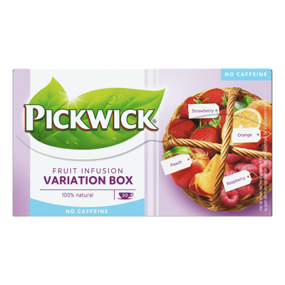 Pickwick Fruit Infusion Variation Box Purple – 20 bags