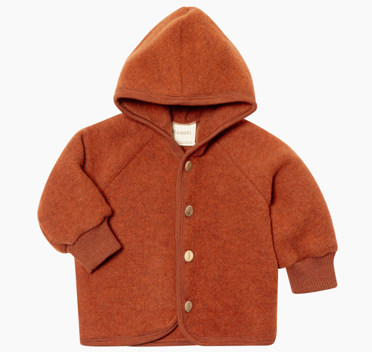 Engel Hooded Jacket - Magma Mélange - Engel - Mamazoet