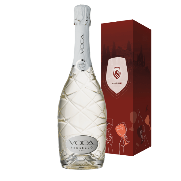 Wijn Cadeau Voga Prosecco Brut in Luxe Geschenkdoos - Wijnhuis