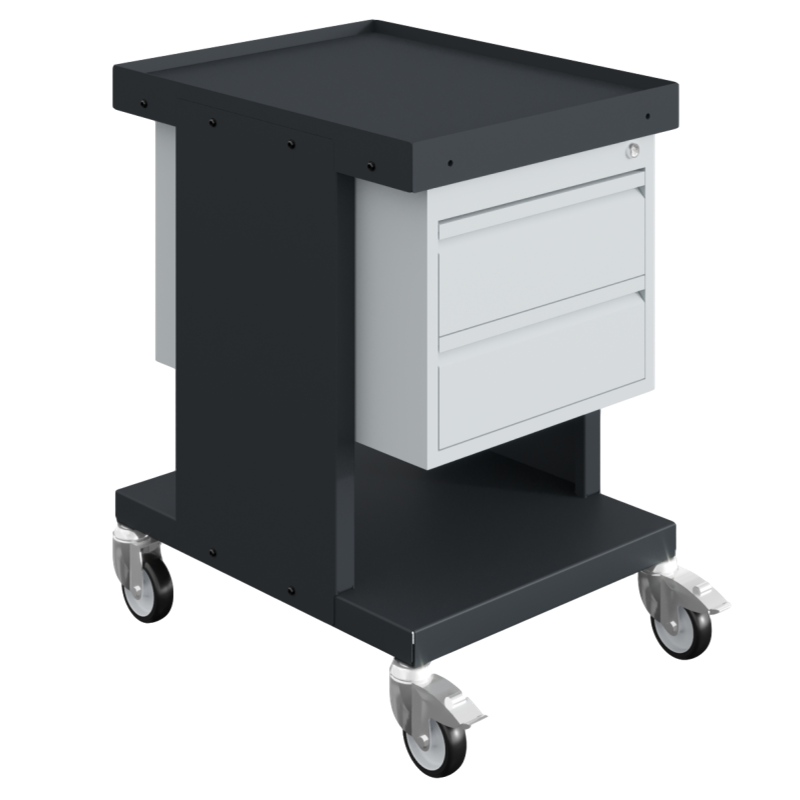 Worktrolley Warehouse Trolley SV with drawers Grey Anthracite