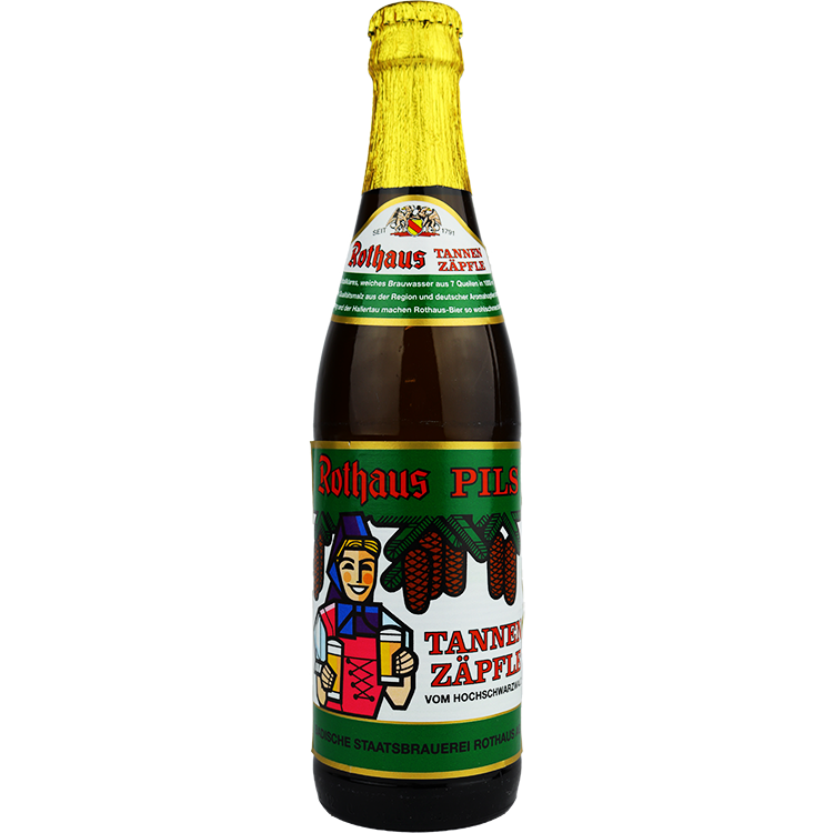 Rothaus Pils Tannen Zäpfle | Koop nu - Speciaalbierpakket.nl