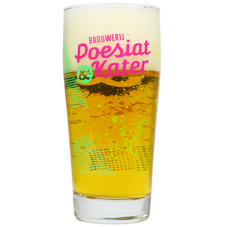 Poesiat & Kater Bierglas | Bestel snel - Speciaalbierpakket.nl