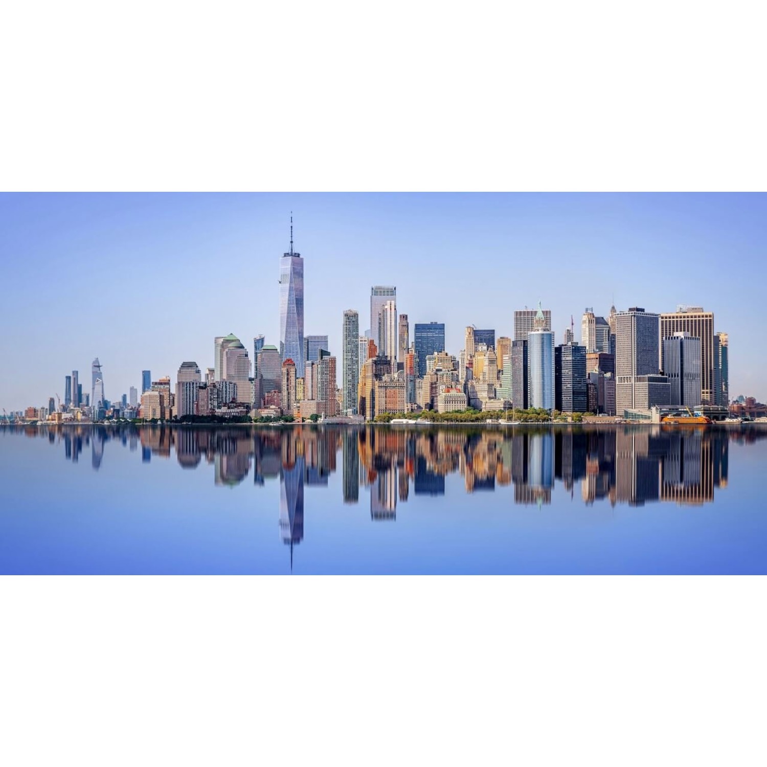 Skyline New York Skyline Panorama | Wallstars Wanddecoratie