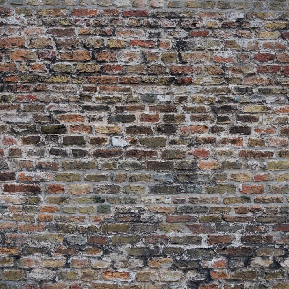 Majestueuze muur in verschillende lagen • 100 x 100 cm ...