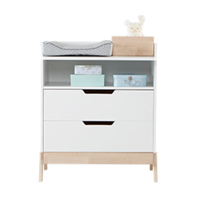 Lifetime babycommode met 2 laden - Bedderie de Boer