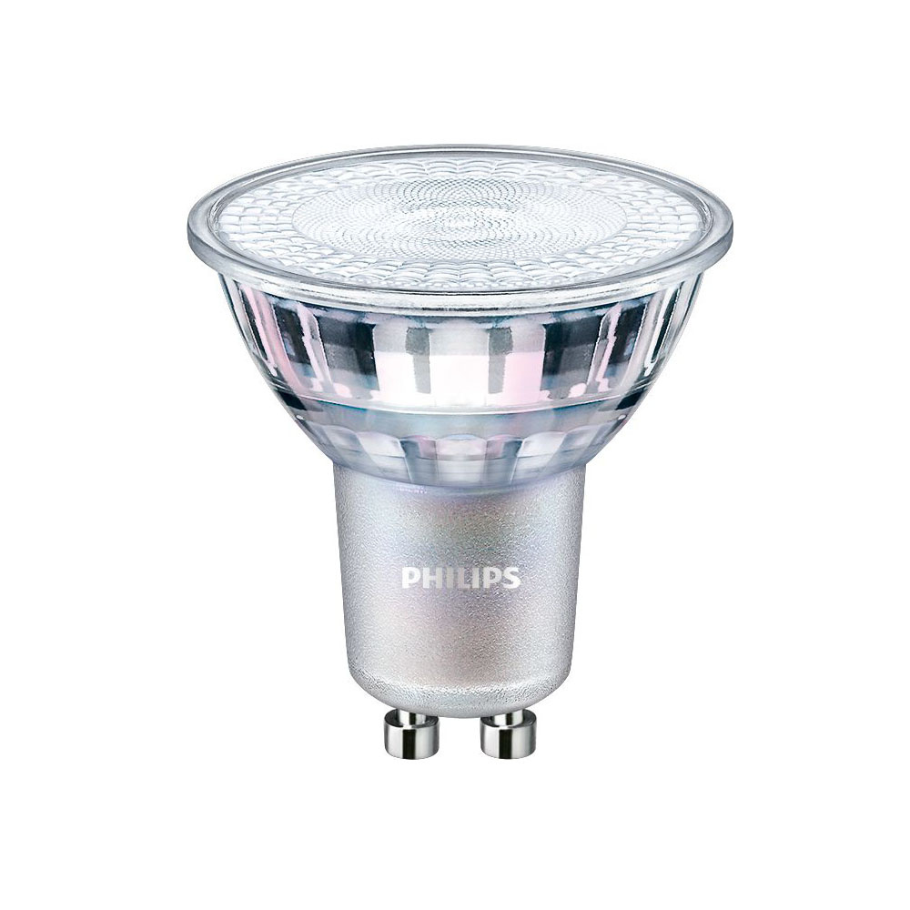 Philips Philips Master Value Spot LED - GU10 - 3,7W (remplace 50W) - Dim to Warm 2200K-2700K ...