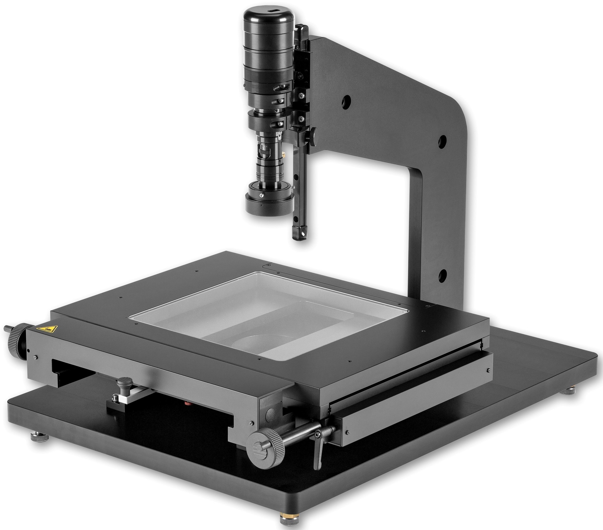USB video measuring microscope with measuring stage 200x200 mm travel ...