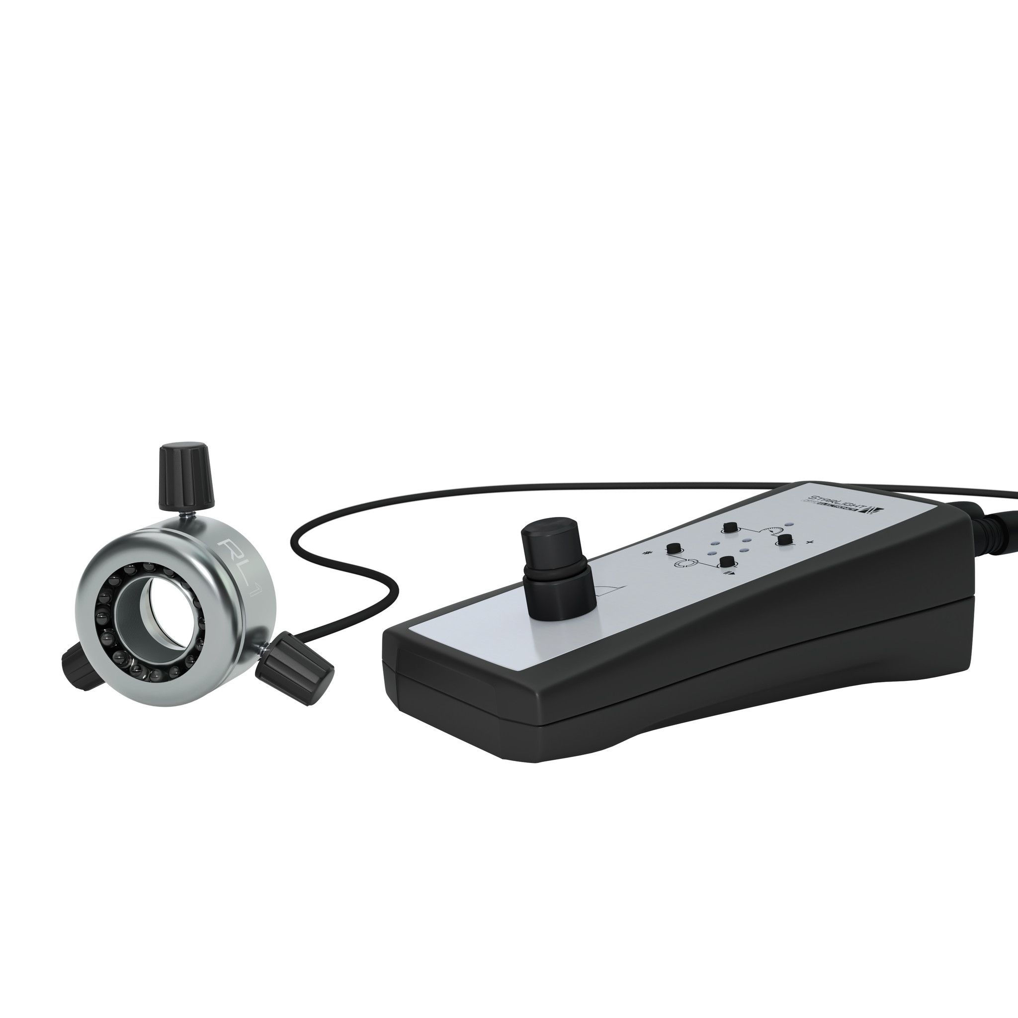 LED segment ring lights with working distances 5 - 25 mm and 18 - 150 ...