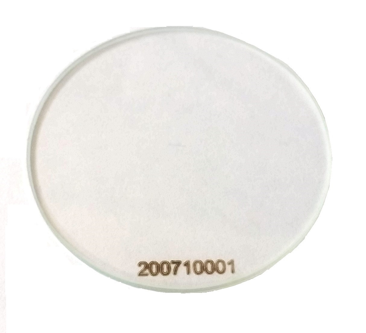 Calibration scale with graduation 0.01 mm with measuring length 2 mm ...