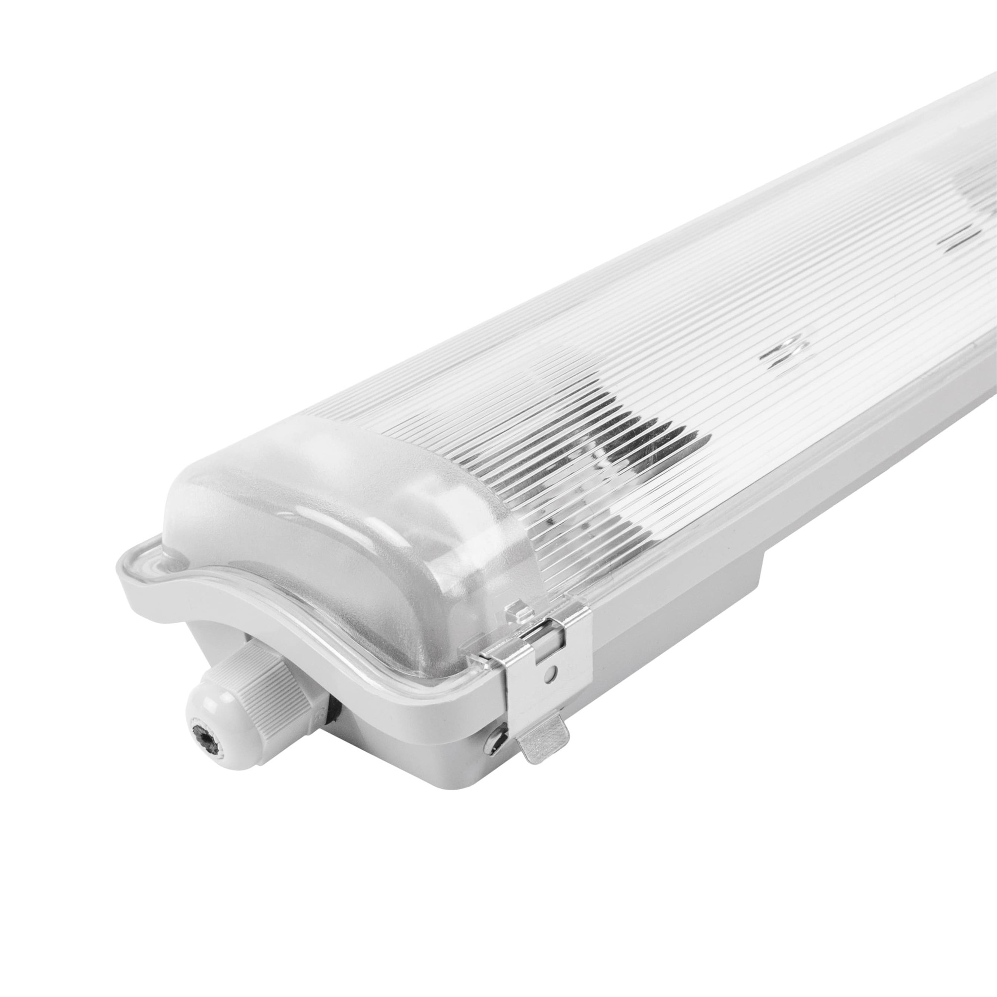 LED TL Armatuur 150CM Dubbel - Koppelbaar - RVS clips - Ledvion.com