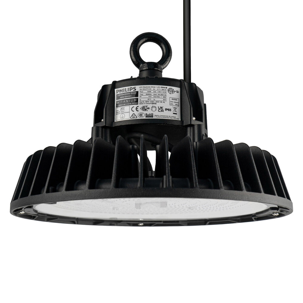 LED High Bay 100W - Philips Driver - 120° - 175lm/W - 4000K - Dimbaar ...