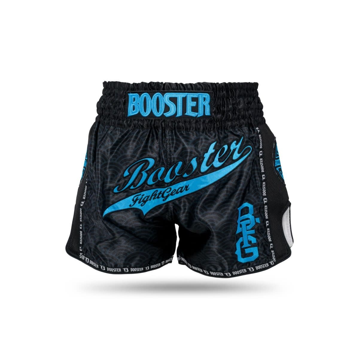 Booster Fightgear - Short - TBT SLUGGER WAVE BK/BL - FIGHT.NL