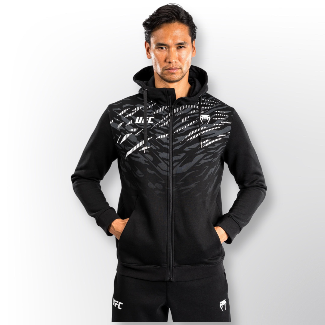UFC Fusion by Venum Men’s Replica Zip Hoodie - Black - FIGHT.NL