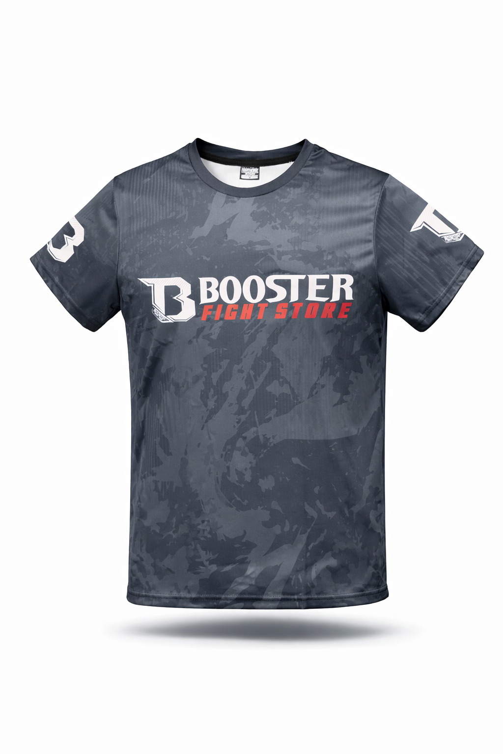 Booster Active Dry Shirt – Camo Grey – Performance Training Tee ...