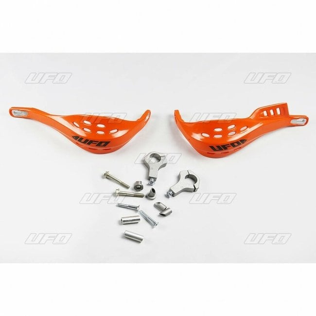 UFO Jumpy supermotard handbeschermers ø28mm oranje - Bike Equipment