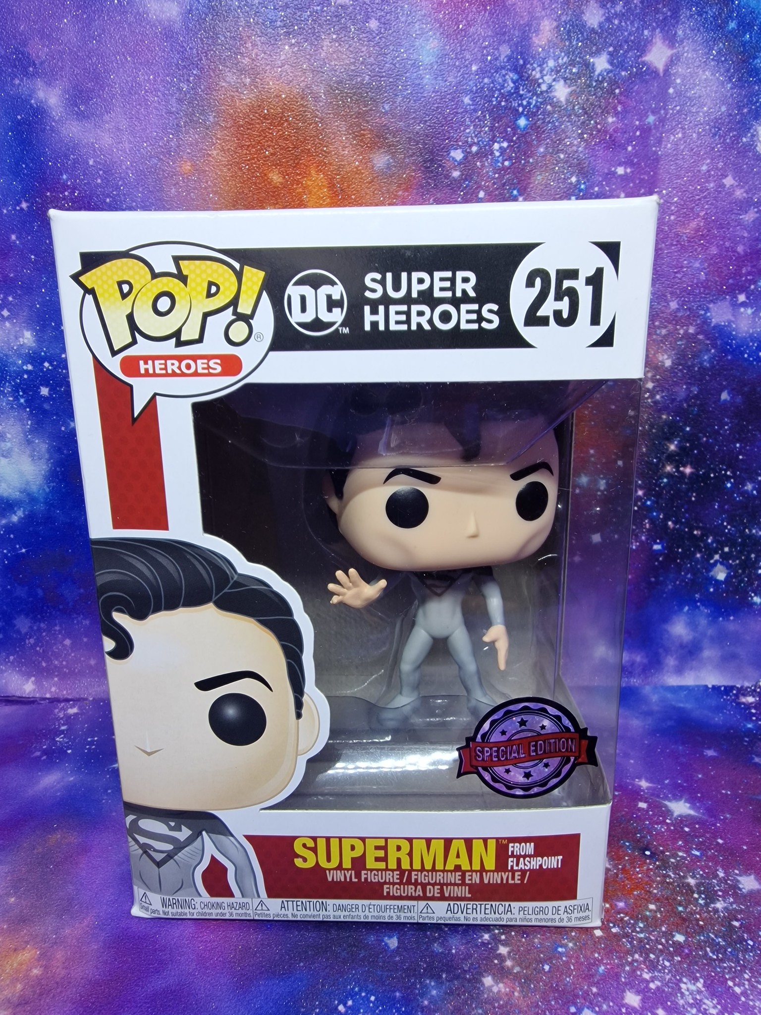 Funko Pop! DC Superman from Flashpoint Special Edition - Moon Collectibles
