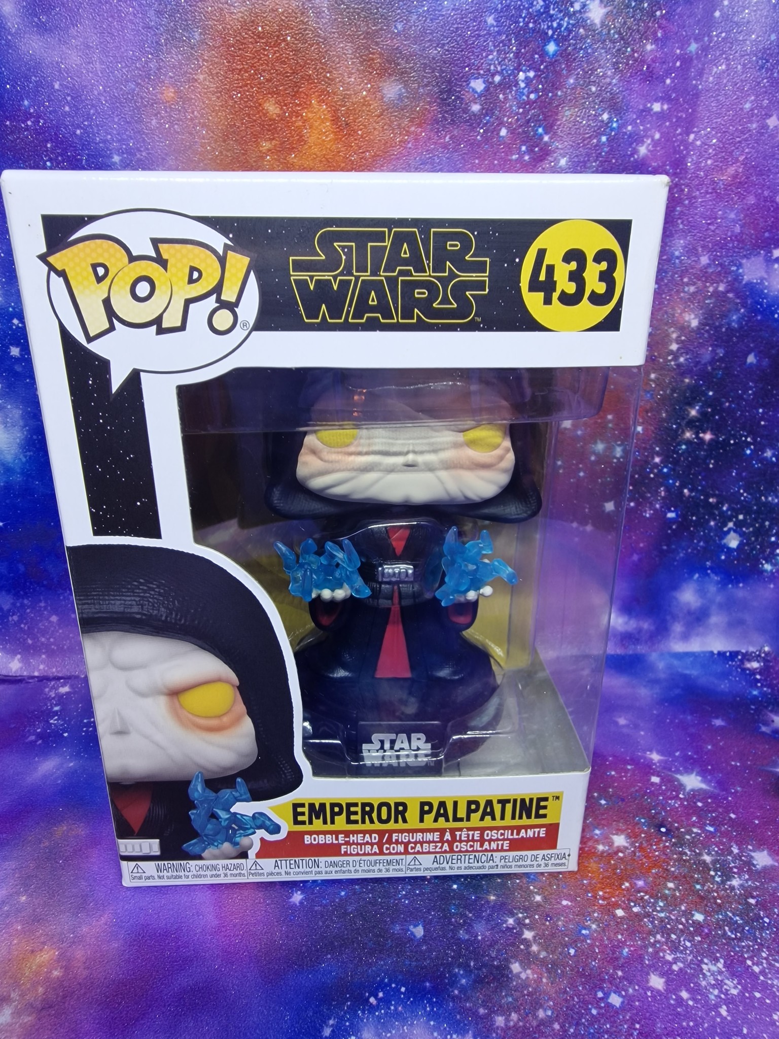 Funko Pop Star Wars Emperor Palpatine Moon Collectibles