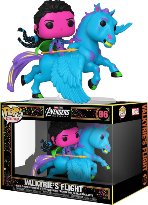 Funko Pop! Valkyrie ‘s Flight Black Light Exclusive - Moon Collectibles