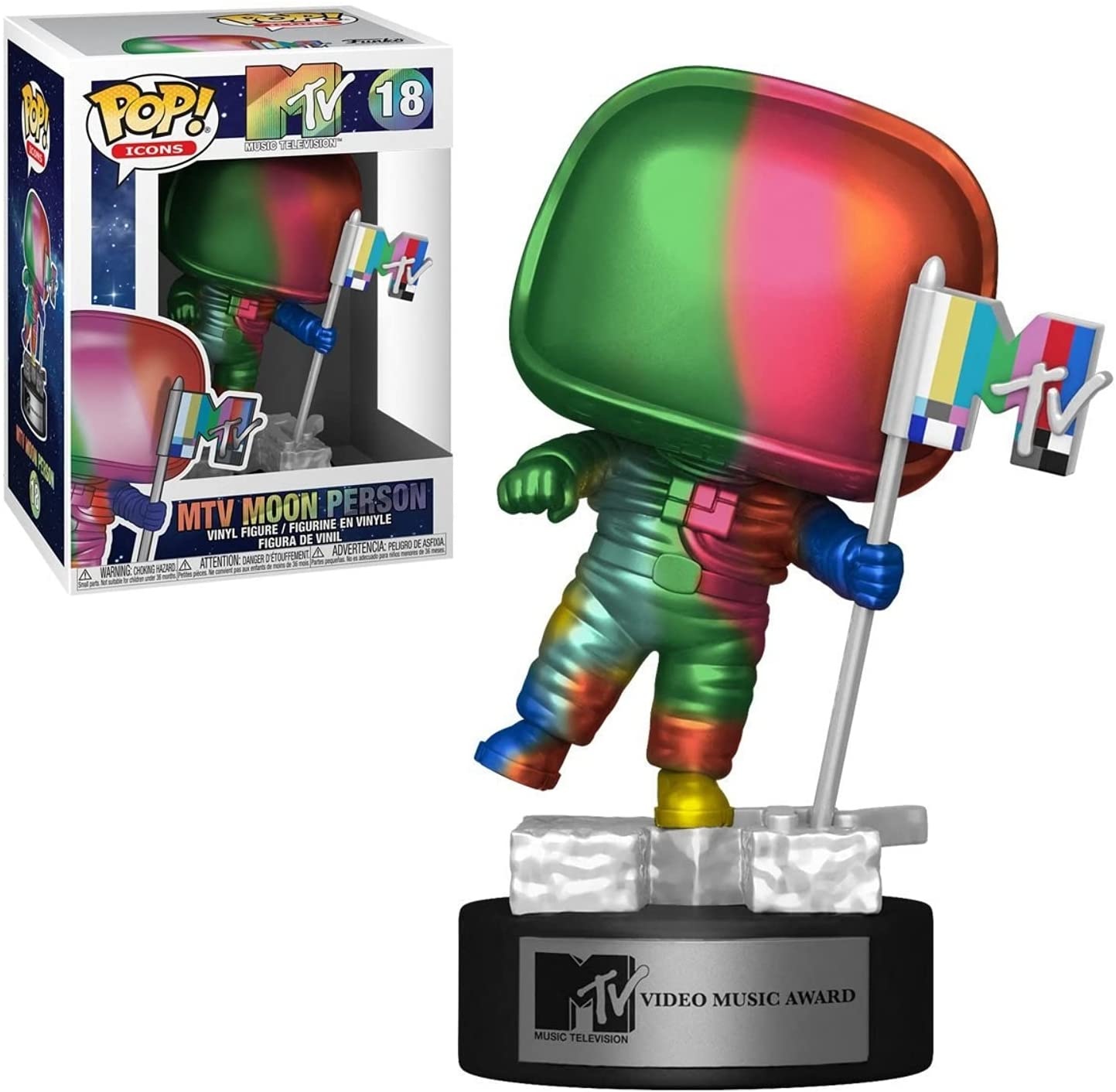 Funko Pop! MTV - MTV Moon Person - Moon Collectibles