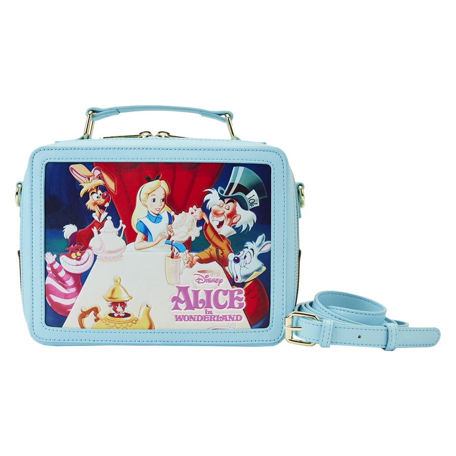 Loungefly Disney - Alice in Wonderland - Lunch Box Crossbody - Moon ...