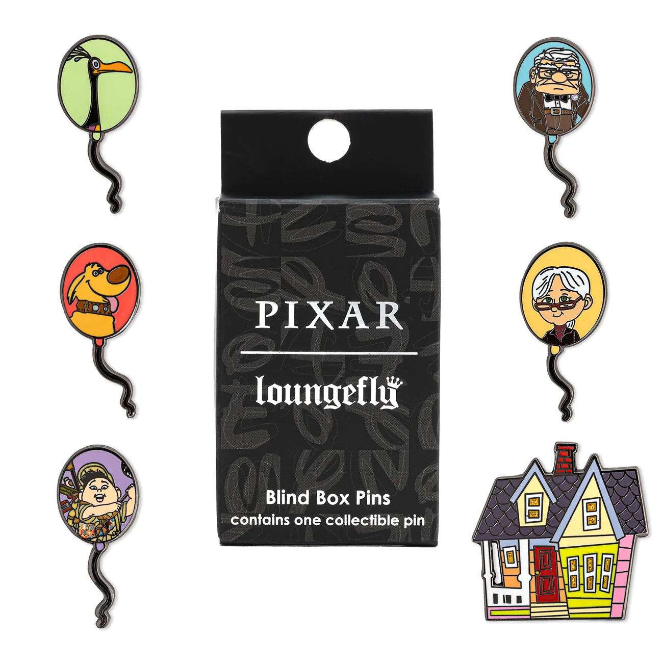 Funko Loungefly - Pixar UP - Pin Blind Box - Moon Collectibles