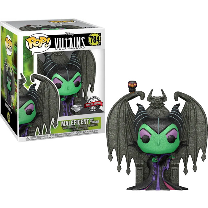 Funko Pop! Disney Villains - Maleficent on Throne - Diamond Special ...