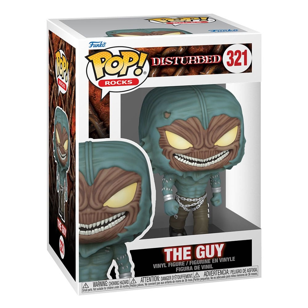 Funko Pop! Rocks - Disturbed The Guy - Moon Collectibles
