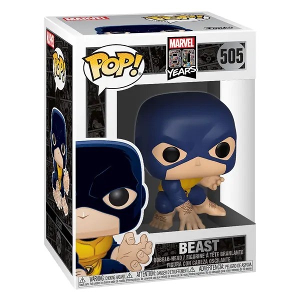 Funko Pop! Marvel 80 Years - Beast - Moon Collectibles