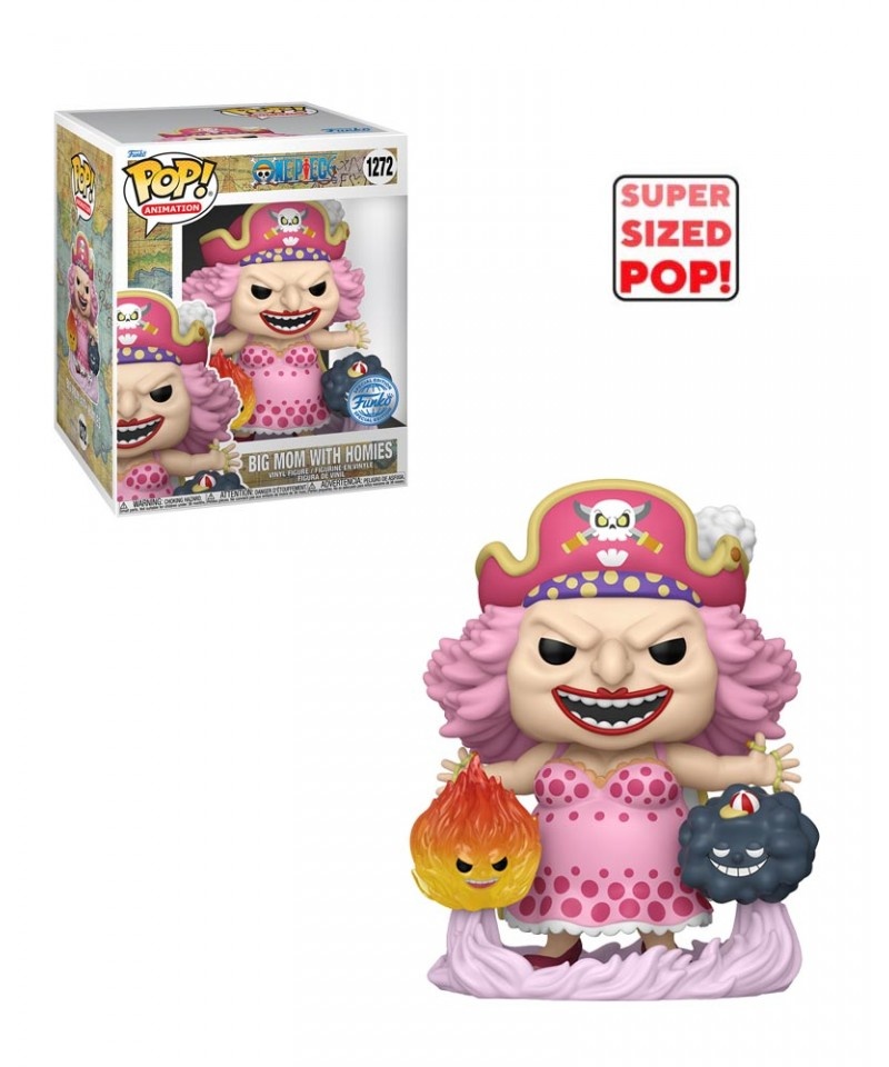 Funko Pop! One Piece - Big Mom with Homies - Special Edition - Moon ...