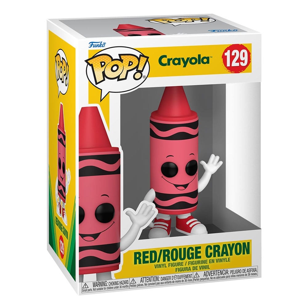Funko Pop! Crayola - Red / Rouge Crayon - Moon Collectibles
