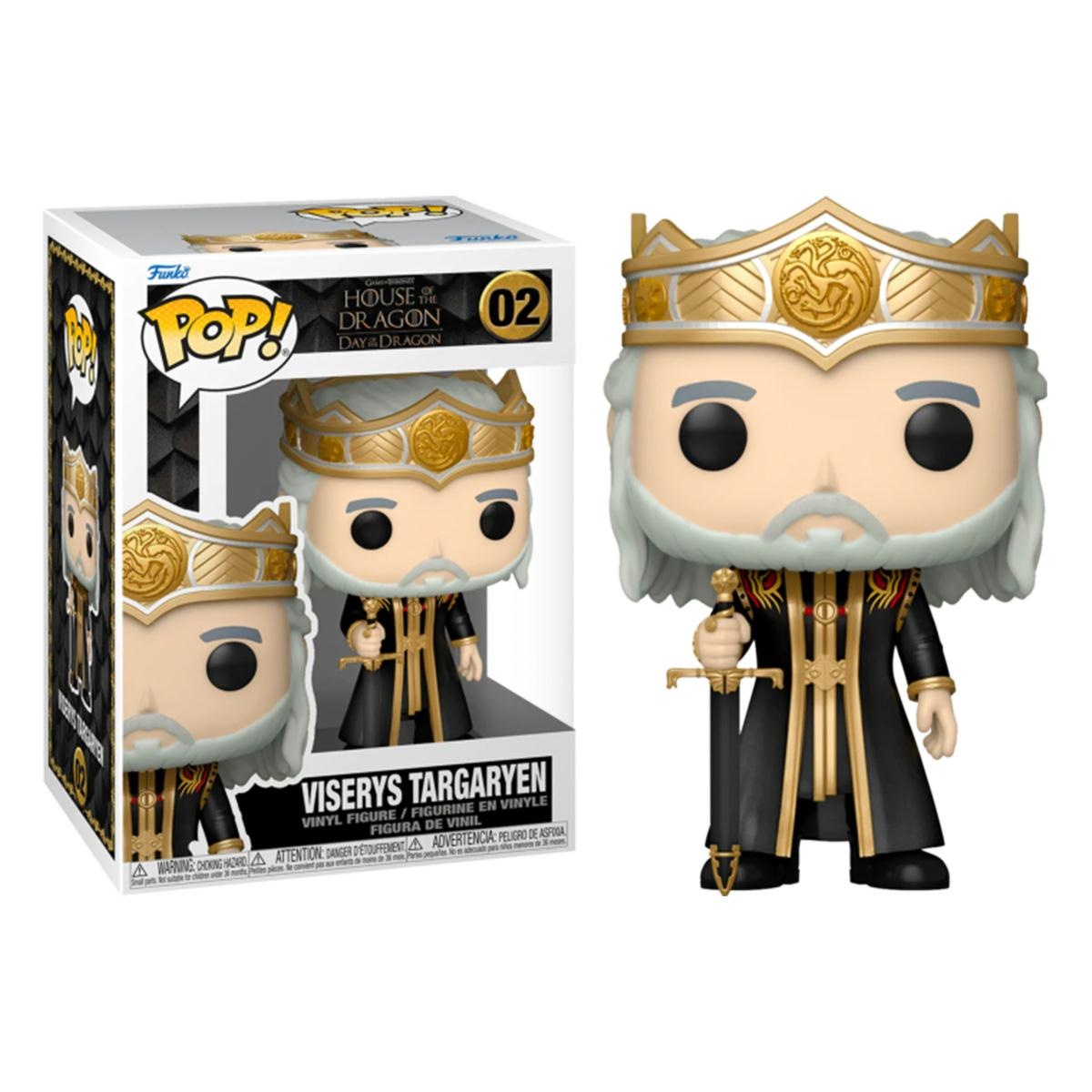 Funko Pop! Game of Thrones - House of the Dragon - Viserys Targaryen ...