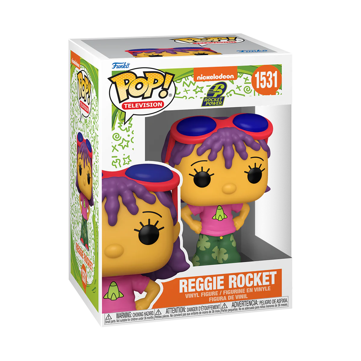 Funko Pop! Nickelodeon - Reggie Rocket - Moon Collectibles