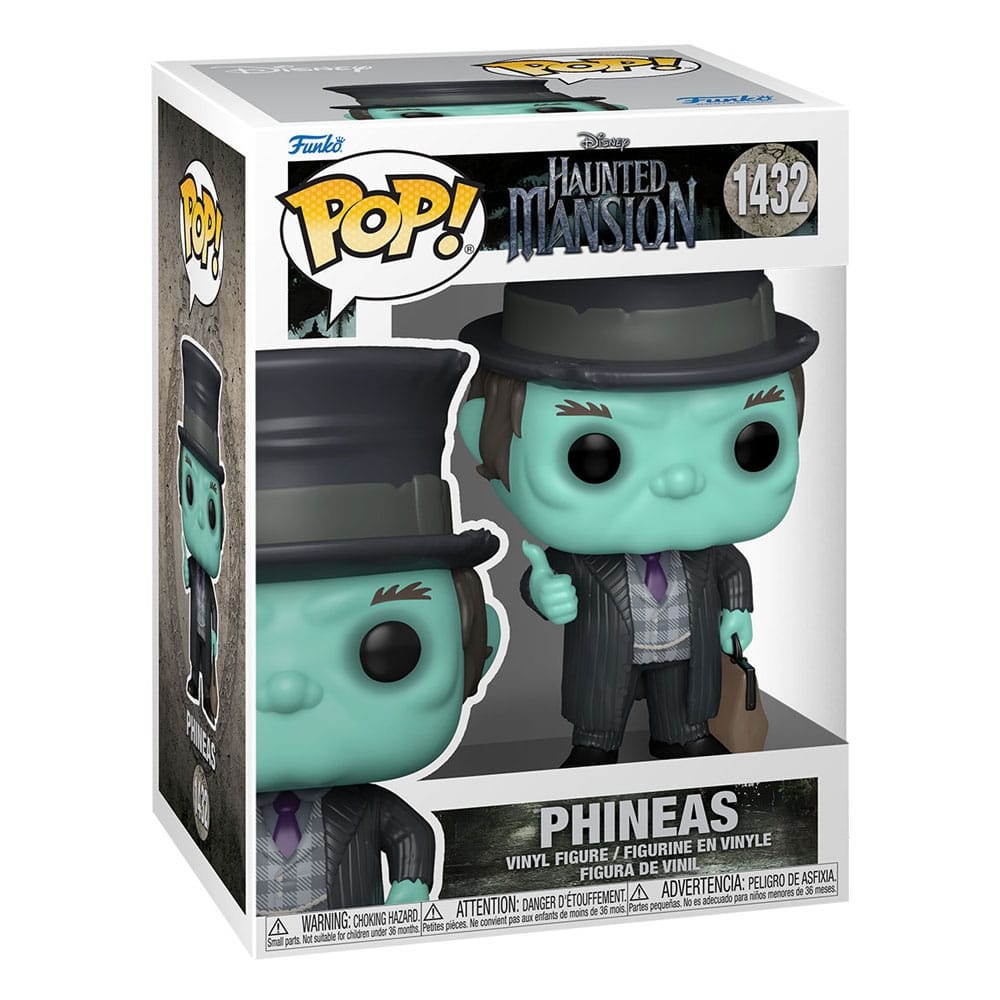 Funko Pop! Disney Haunted Mansion - Phineas - Moon Collectibles