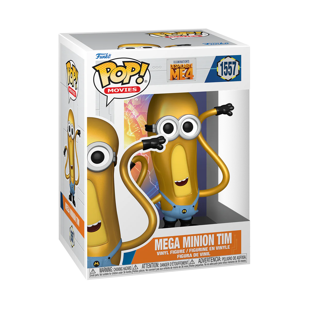 Funko Pop! Despicable Me 4 - Mega Minion Tim - Moon Collectibles