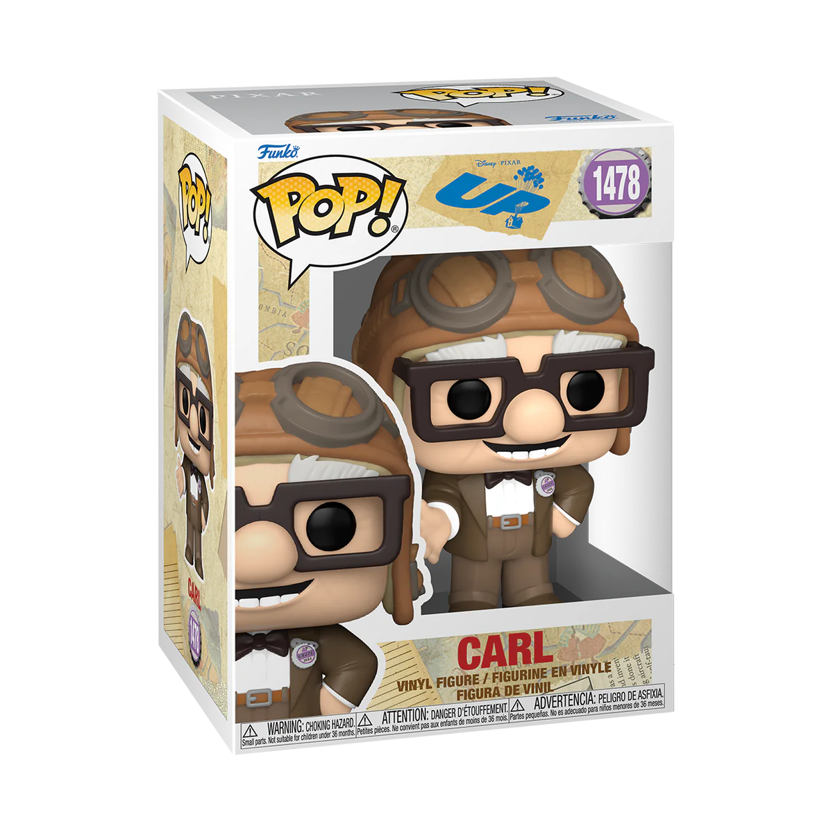 Funko Pop! Disney Pixar Up - Carl - Moon Collectibles