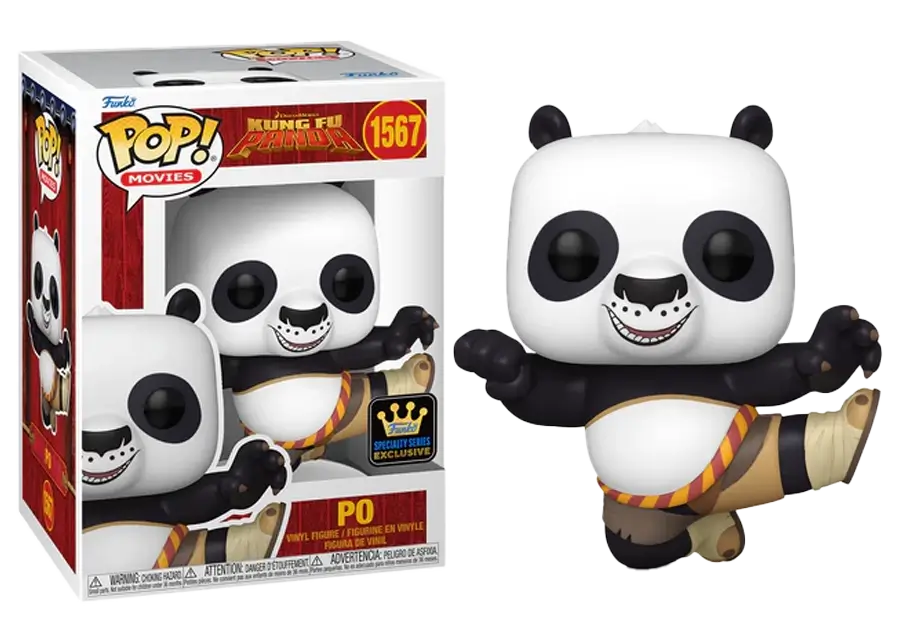 Funko Pop! Dreamworks Kung Fu Panda - Po - Specialty Series Exclusive ...