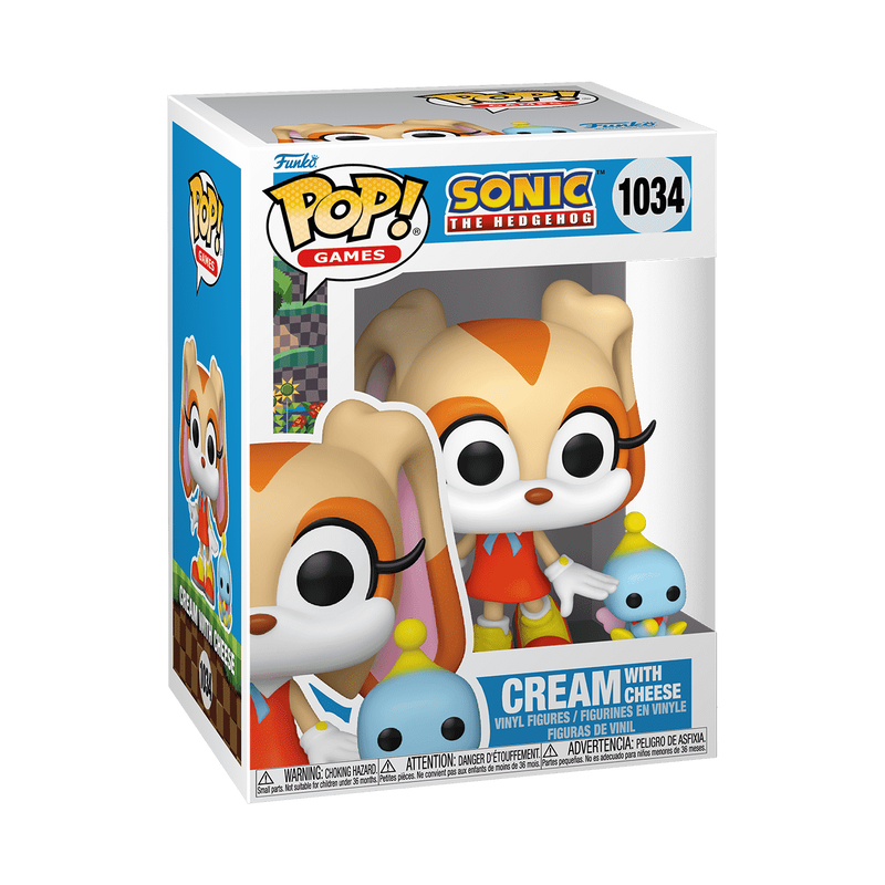 Funko Pop! Somic The Hedgehog - Cream With Cheese - Moon Collectibles