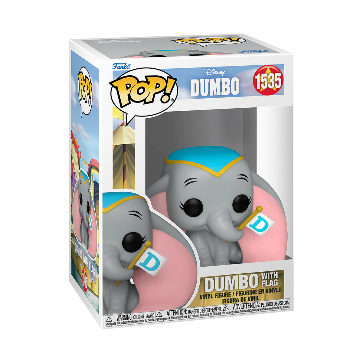 Funko Pop! Disney - Dumbo with Flag - Moon Collectibles