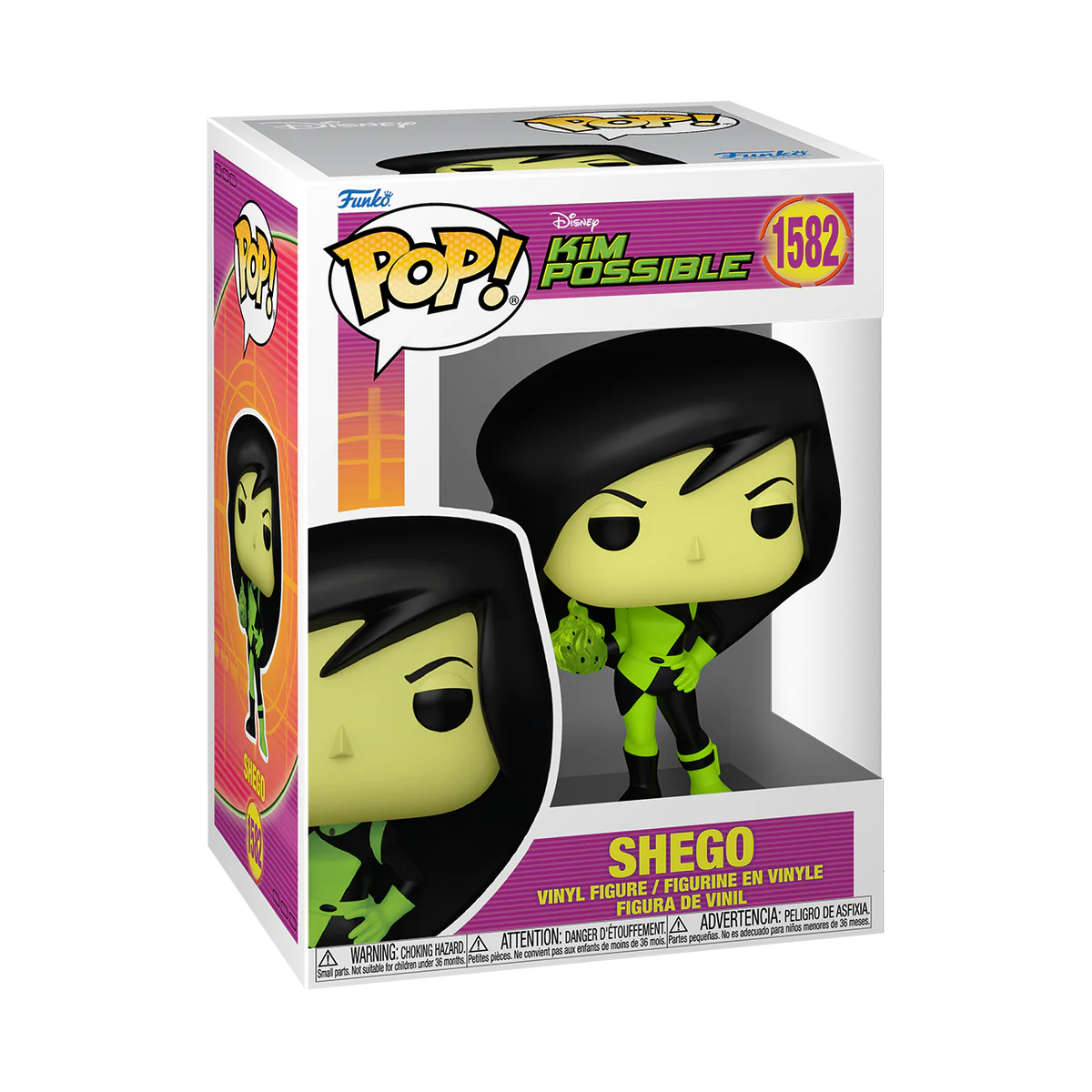 Funko Pop! Disney - Kim Possible - Shego - Moon Collectibles