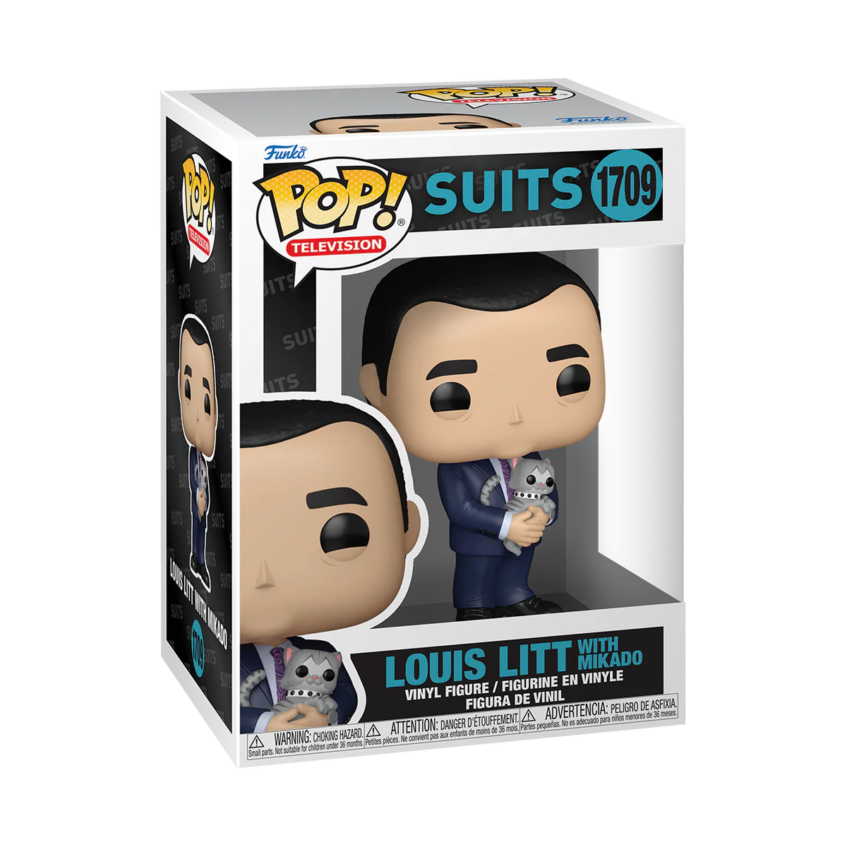 Funko Pop! Suits - Louis Litt with Mikado - Moon Collectibles