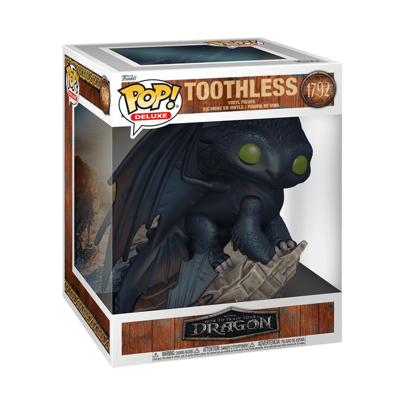 Funko Pop! Deluxe How To Train Your Dragon - Toothless - Moon Collectibles
